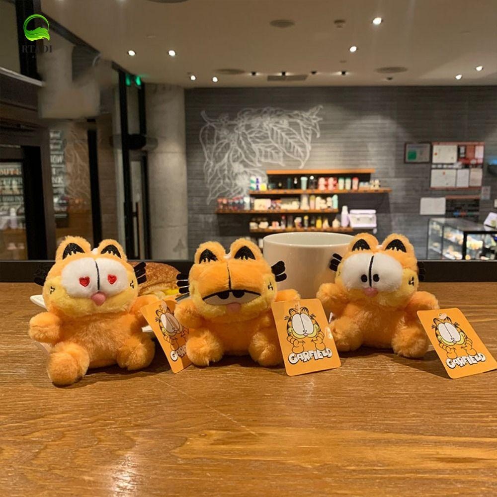 Rtadi Garfield ตุ๊กตาพวงกุญแจ, การ์ตูน Garfield Mini ตุ๊กตาอะนิเมะ ...