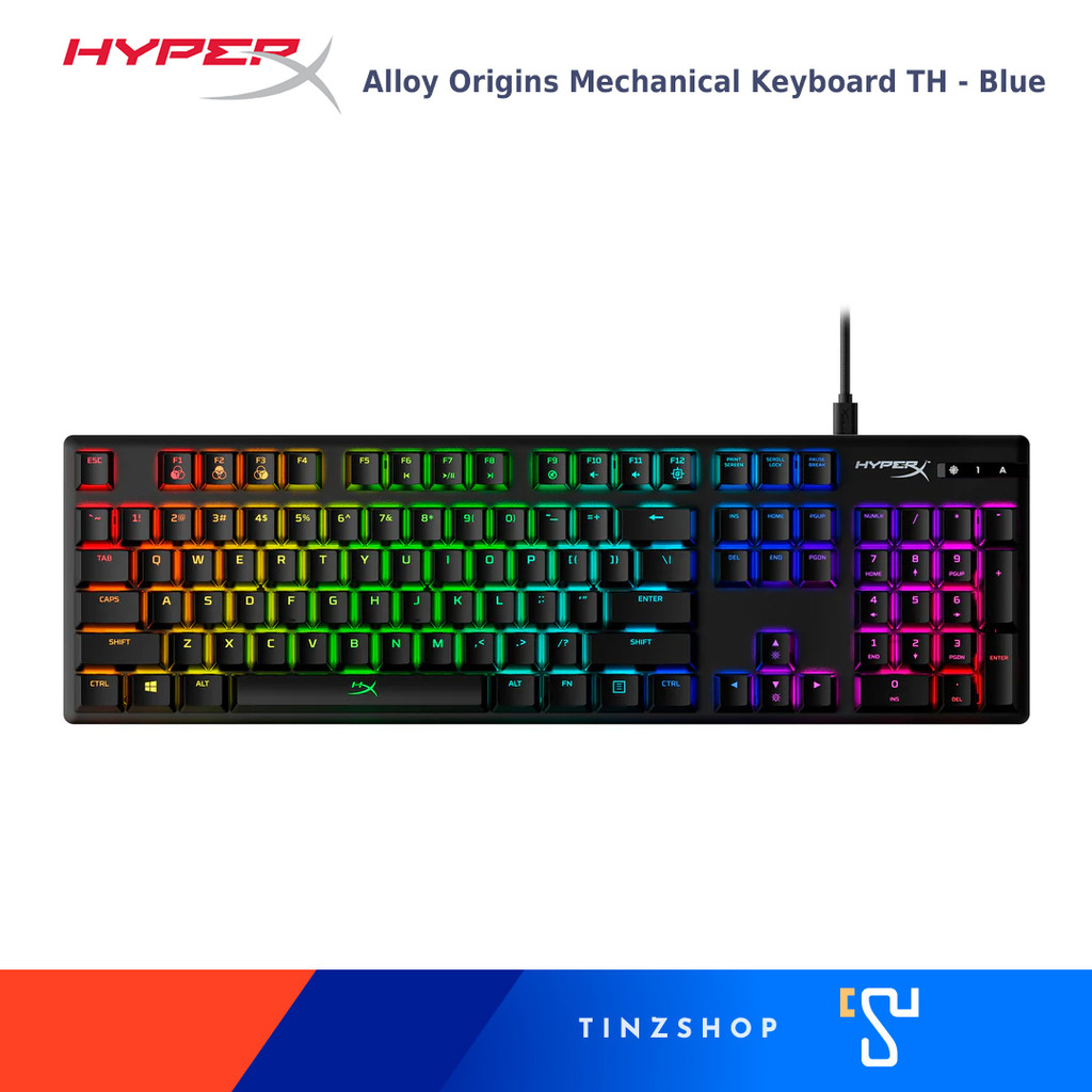HyperX Alloy Origins Core RGB [TH Layout] - Mechanical Gaming Keyboard ...