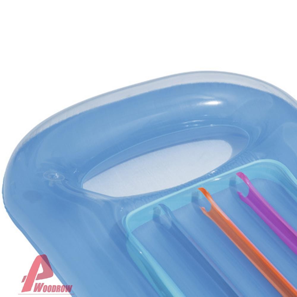 Water Sports Floating Row Inflatable Air Lounger PVC สระว่ายน้ําเปลญวน ...