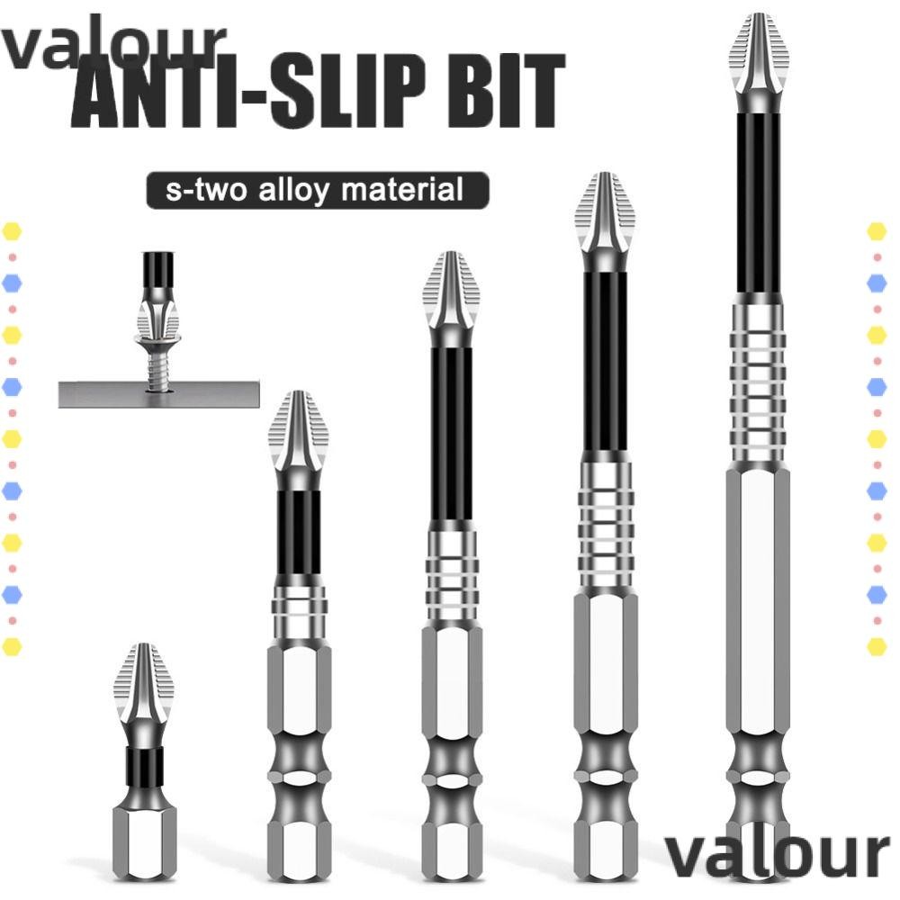 VALOUR Impact Phillips ไขควงบิต, K5 Non-slip S2 Alloy Driver Bit ...