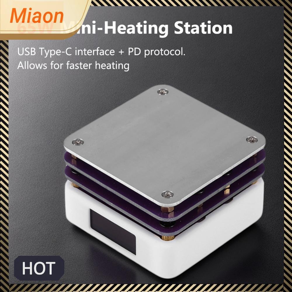 PD 65W Mini Hot Plate การประสาน Preheating Rework Station ตารางความร้อน ...
