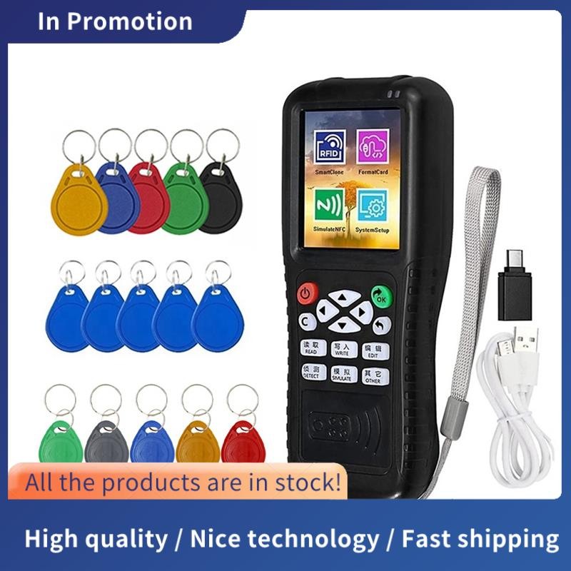 X100 RFID Smart Card Reader Writer +5XUID/CUID/T557 พวงกุญแจ RFID ...