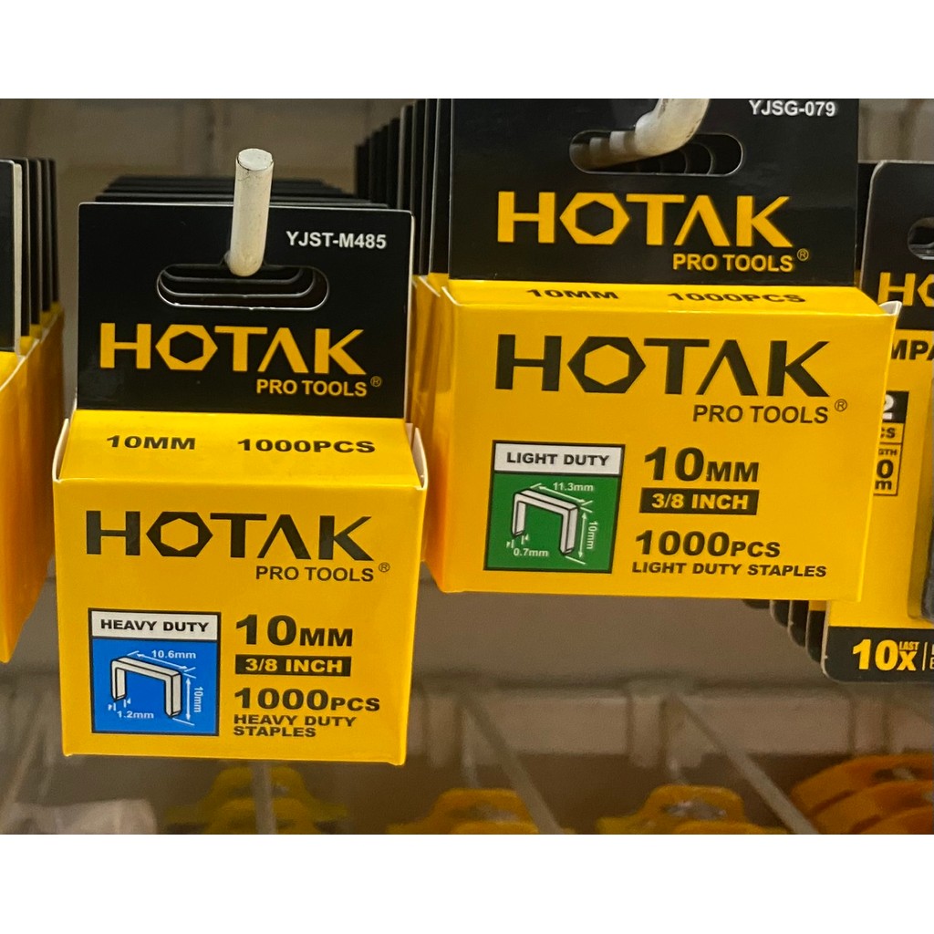 ลวดเย็บกระดาษ ลูกแม็ก HOTAK Staples (1,000 ชิ้น/กล่อง) | Shopee Thailand