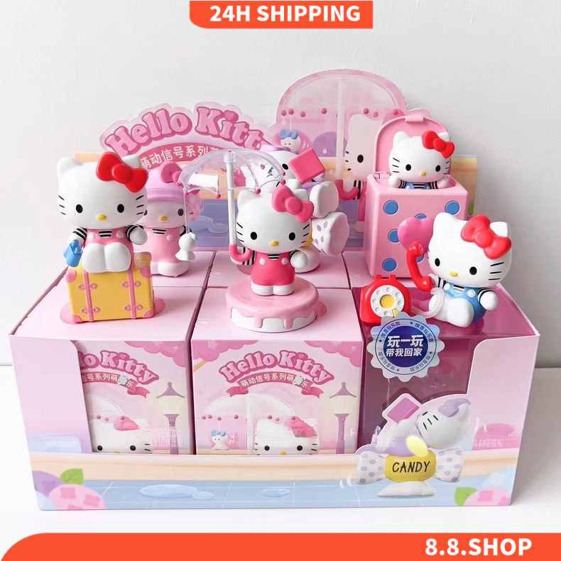 8.8 ร้าน ของแท้ Sanrio Hello Kitty Cute Signal Series Mystery Box มี ...