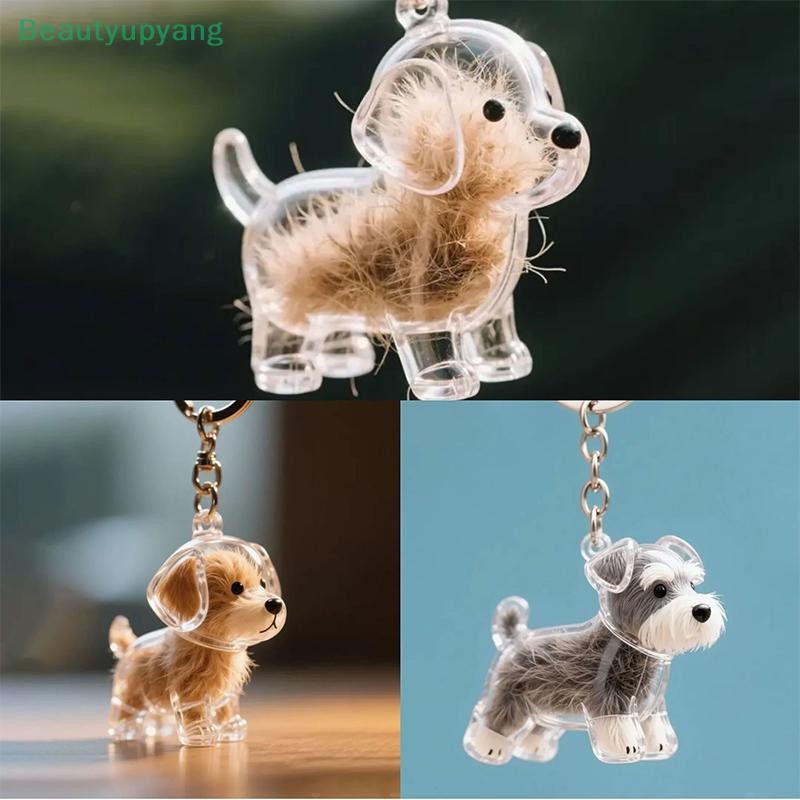 [Beautyupyang] Clear Puppy Hair Memorial Keepsake Capsule Pets Dog Fur ...