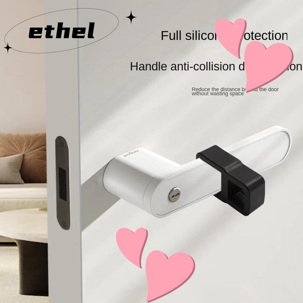 Ethel1 2PCS มือจับประตู Crash Pad, Anti-damage ซิลิโคน Anti-collision ...