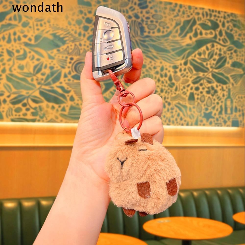 Wonda Capybara Key Holder, Make a Sound แขวนเครื่องประดับ Capybara พวง ...
