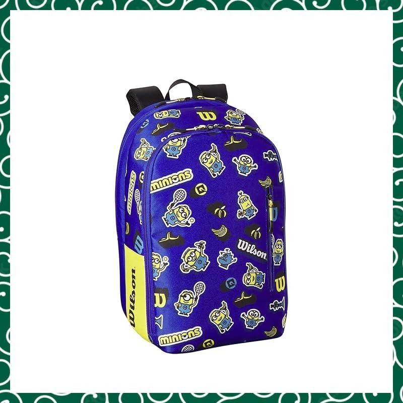 [Wilson] Tennis Badminton Racket Bag MINIONS V3.0 TEAM BACKPACK (Minion ...
