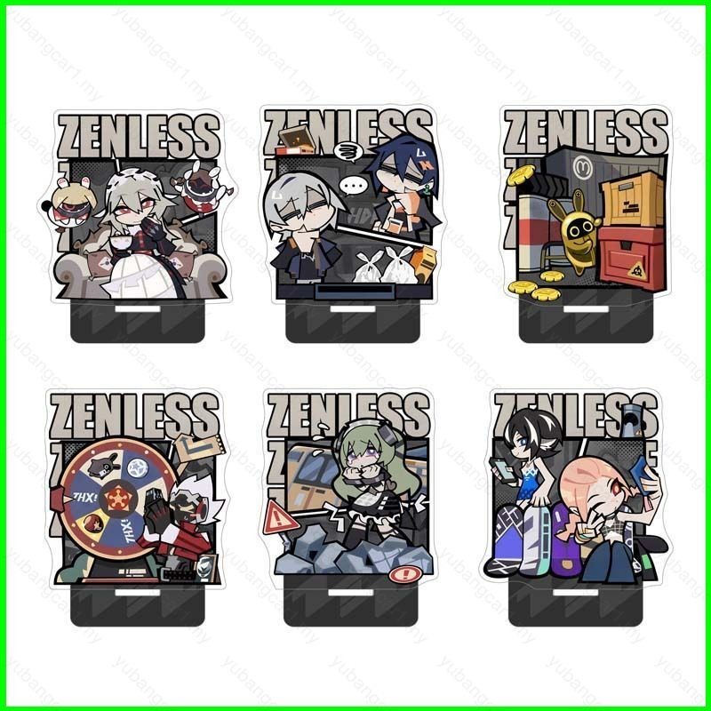 Yb Zenless Zone Zero Wise Belle Anby Demara Nicole Demara อะนิเมะรูปของ ...