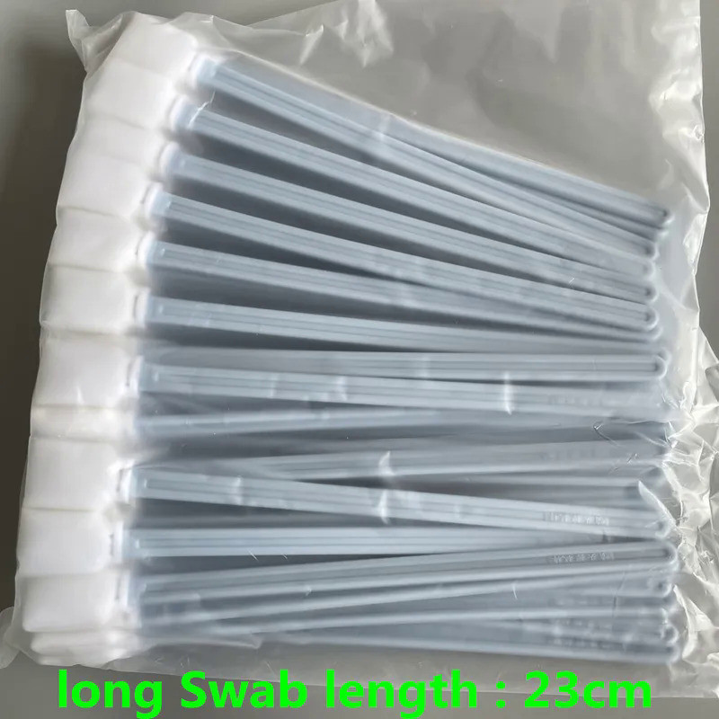 100pcs 23cm Ink Brush for Solvent UV Printer Dust-free Cotton Swab ...
