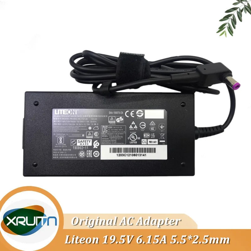 Original LITEON PA-1121-26 19.5V 6.15A แล็ปท็อป AC Adapter Charger 120W ...