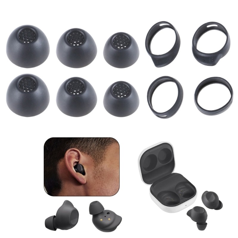 STA Soft Silicone Earbuds Covers Eartips Replacement Eartips Wing Tips ...