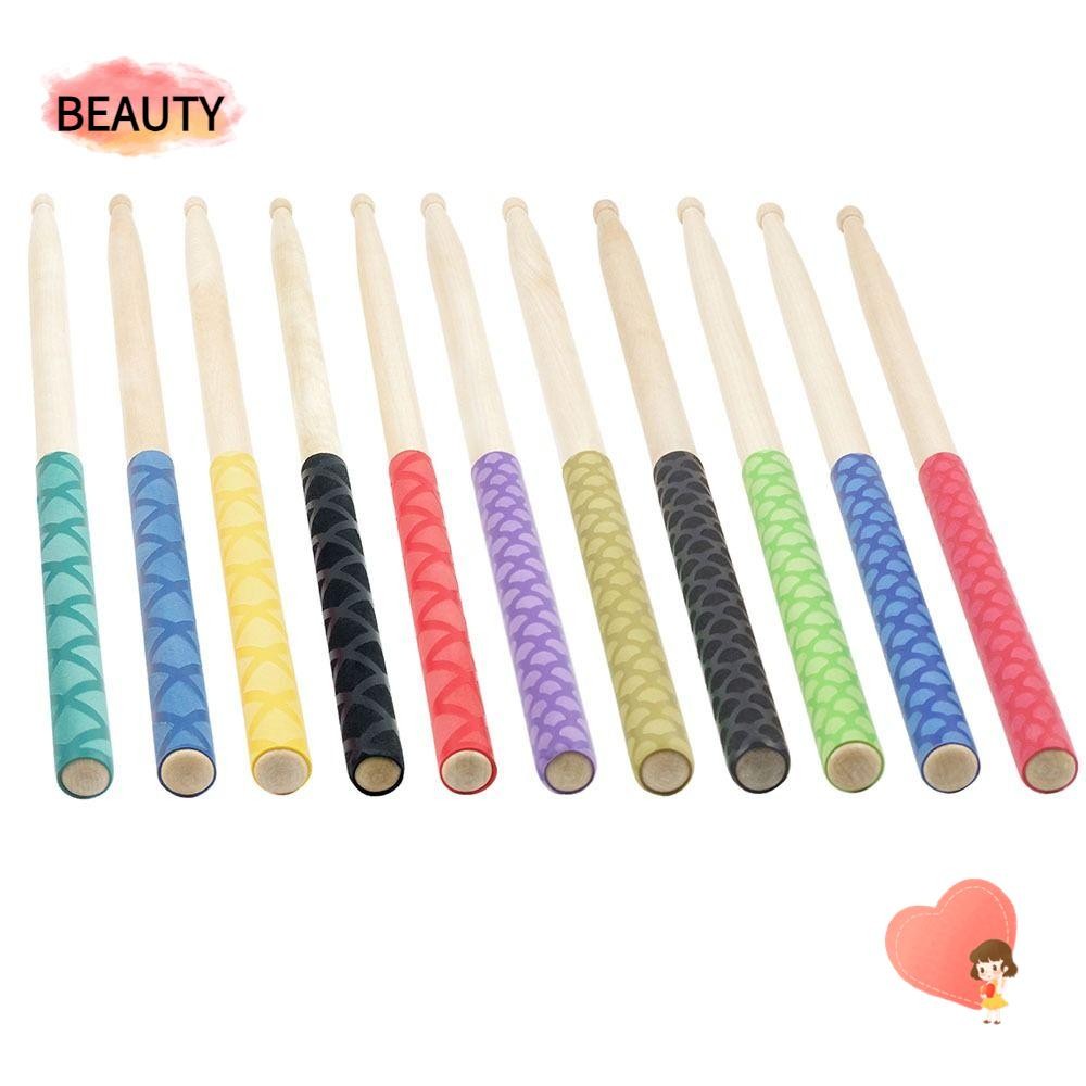 Beauty 2 ชิ้น 5A Drum Stick, Anti-Slip ไม้ Percussion Instruments Stick ...
