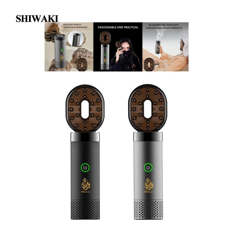 [Shiwaki] เตาอิเล็กทรอนิกส์มือถือพร้อมหวีผมไฟฟ้า Aroma Censer | Shopee ...