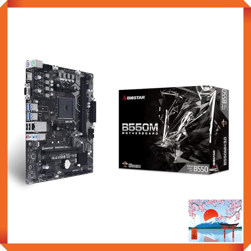 BIOSTAR AMD B550 chipset equipped, AMD Ryzen 5000 series processor ...