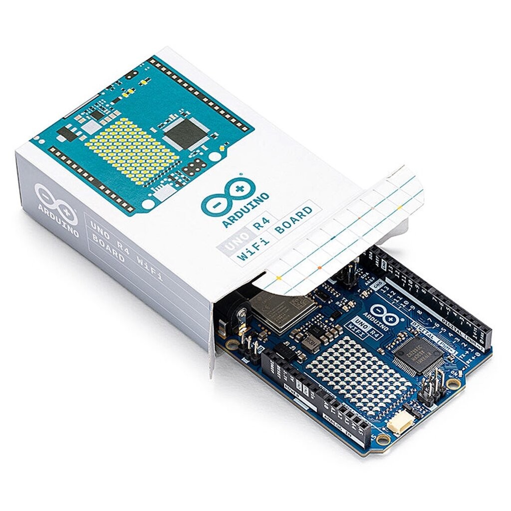 บอร์ดอาร์ดูโน่ Arduino UNO R4 WiFi Board พร้อมกล่อง with Box | Shopee ...