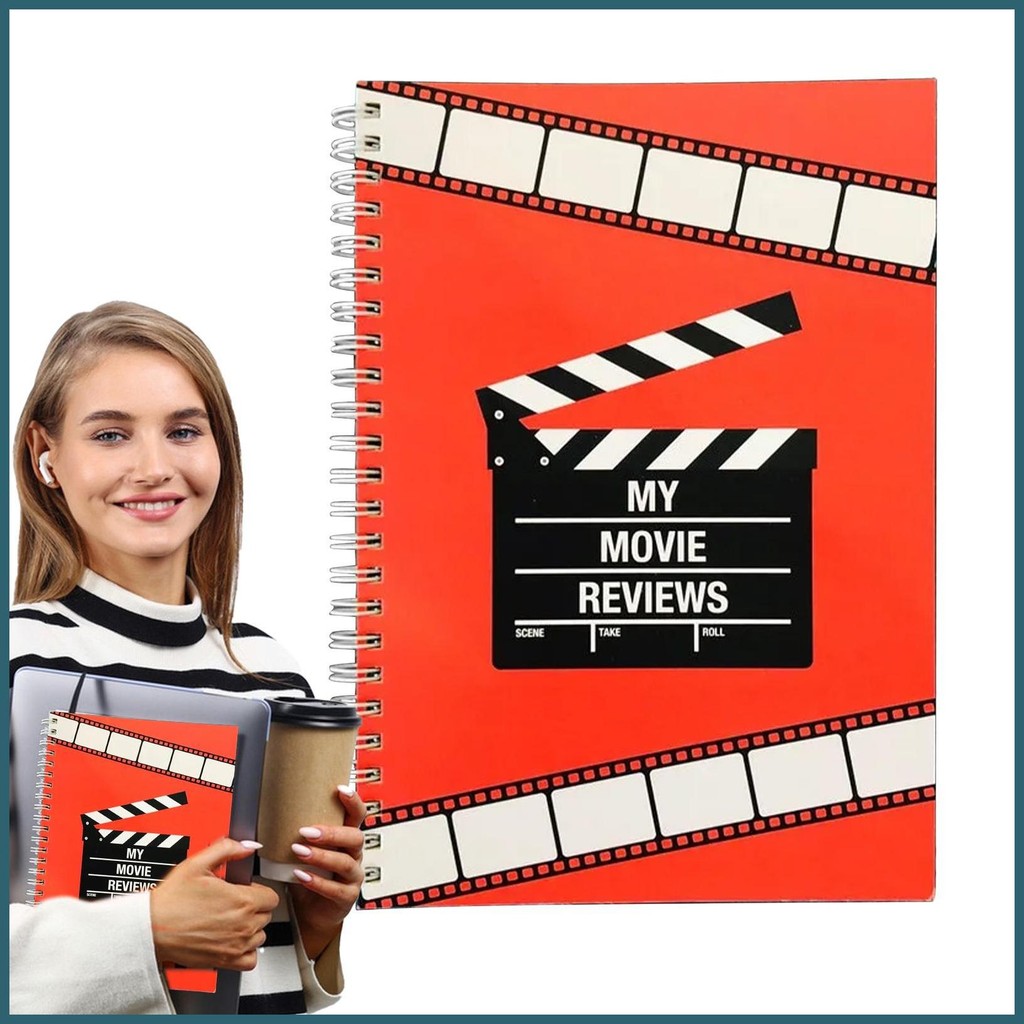 ภาพยนตร์ Critic Notebook 100 รีวิวฟิล์ม Watchers Notebook Wirebound ...