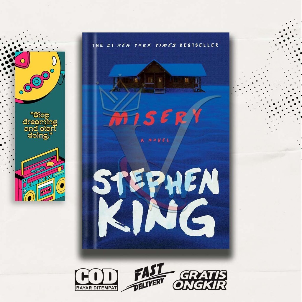 Misery: A Novel โดย Stephen King (เวอร์ชันภาษาอังกฤษ) | Shopee Thailand