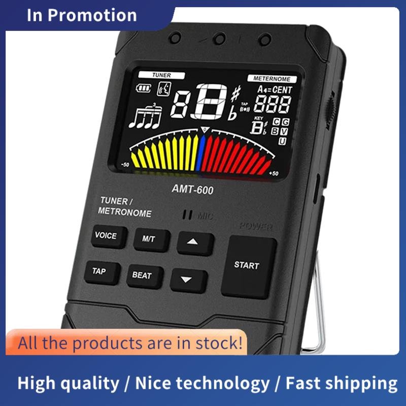 AROMA เครื่องดนตรี Metronome AMT-600 จูนเนอร์เครื่องดนตรีลมจูนเนอร์ ...
