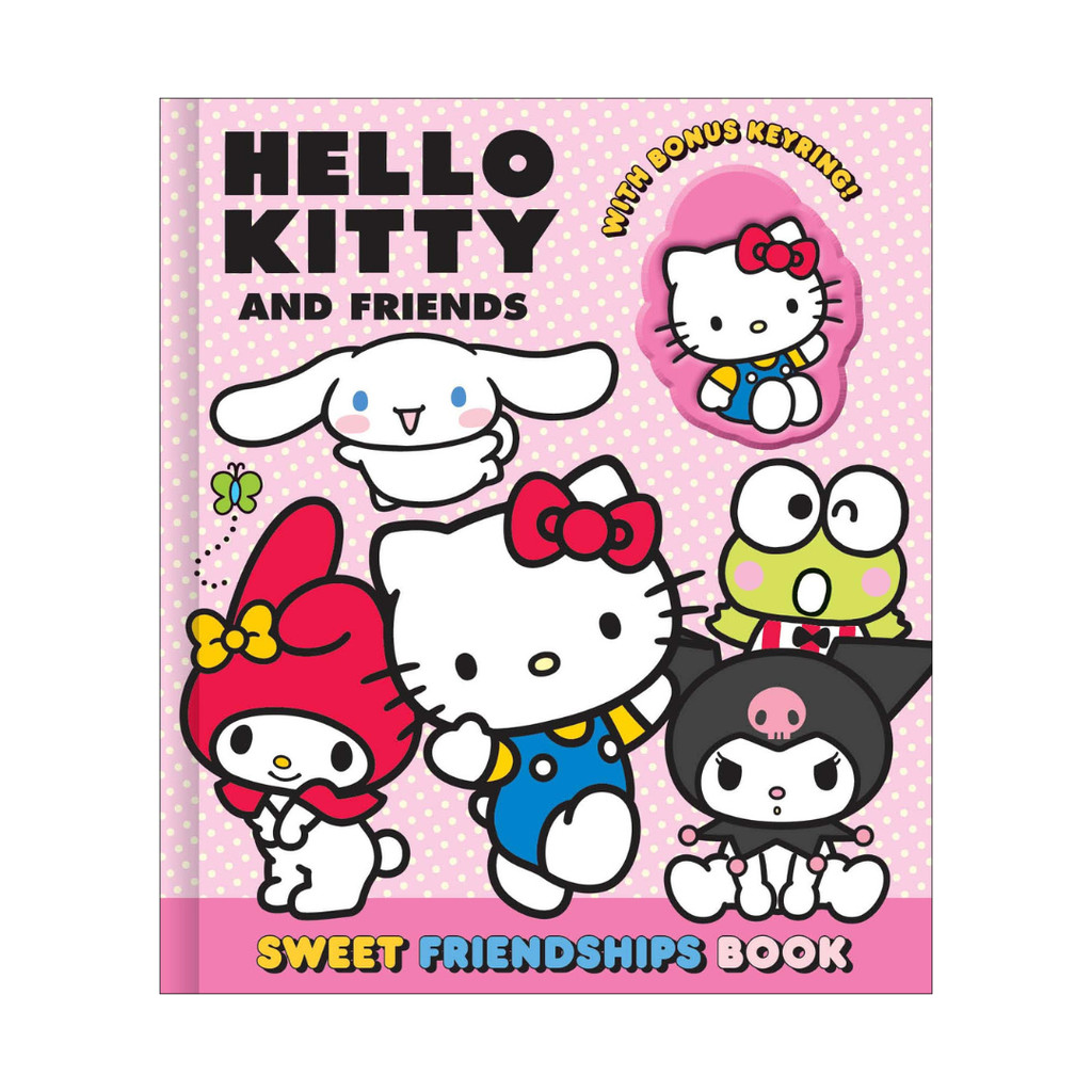 หนังสือกิจกรรมมิตรภาพแสนหวาน Hello Kitty & Friends พร้อมแหวนกุญแจ Hello ...