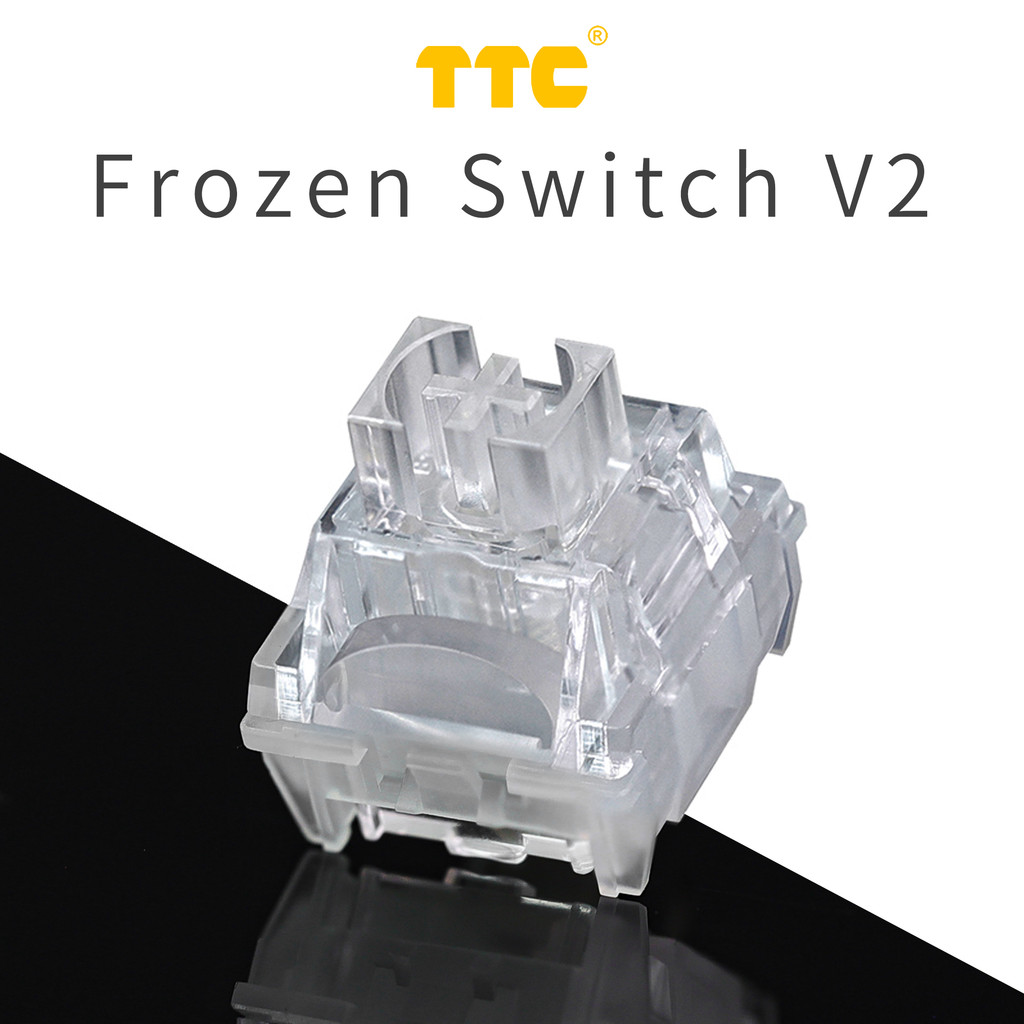 TTC Frozen Switch V2 Mechanical Keyboard Silent Switches 3 Pins Linear ...