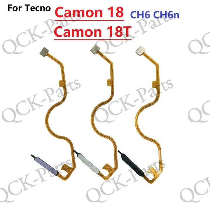 ปุ่มบ้าน Flex สําหรับ Tecno Camon 18 CH6 CH6n Camon 18T เซ็นเซอร์ ...