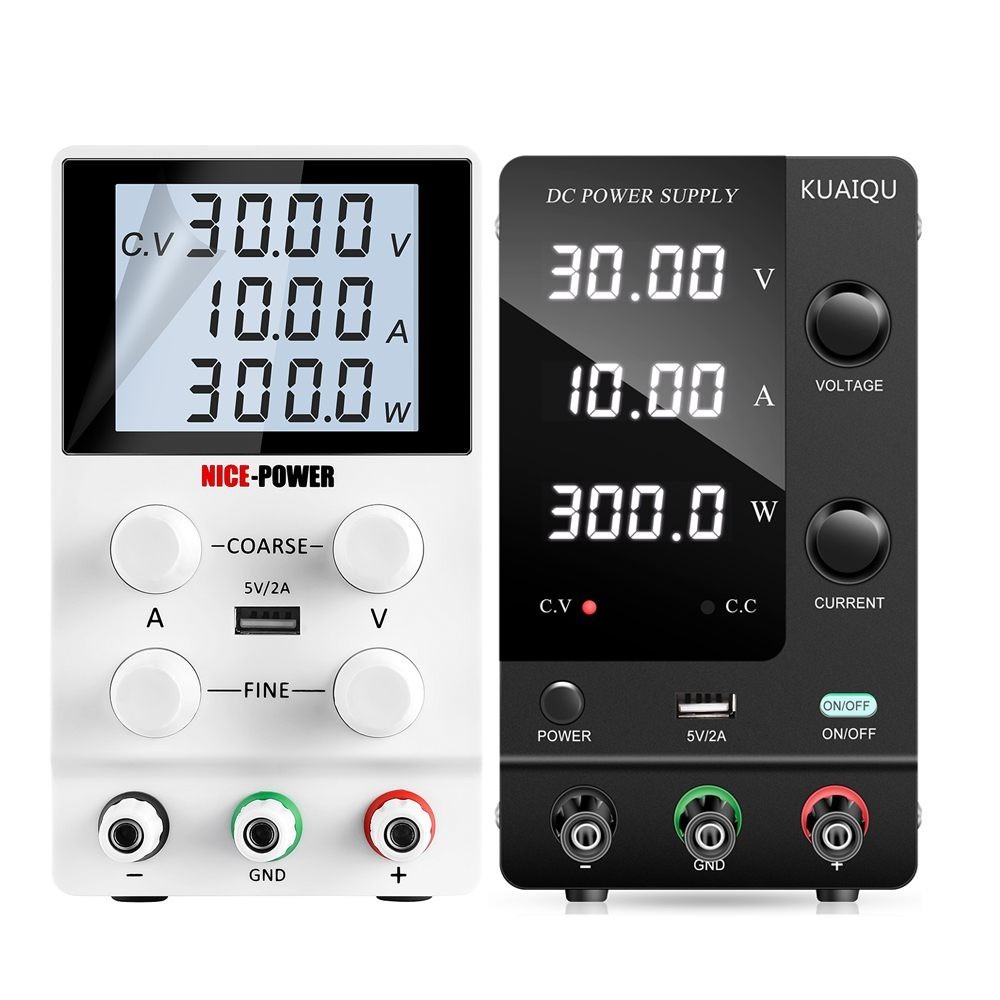 DC Laboratory Power Supply 30V10A/30V5A Adjustable Voltage Regulator Stabilizer USB Switching ...