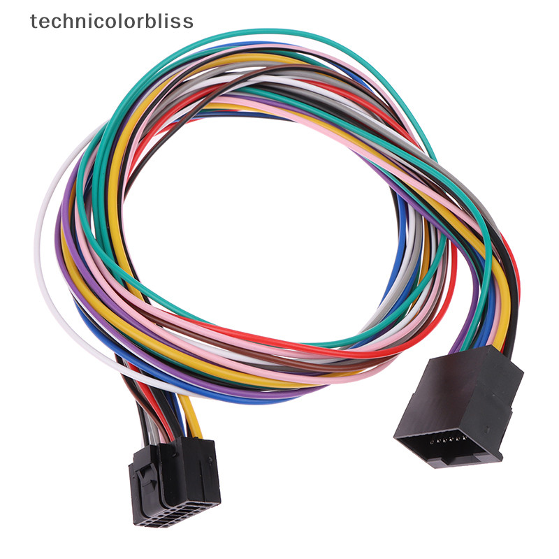 Tcbs 16 Pin Universal รถสเตอริโอวิทยุ ISO ชุดสายไฟ Power พูด ACC ...