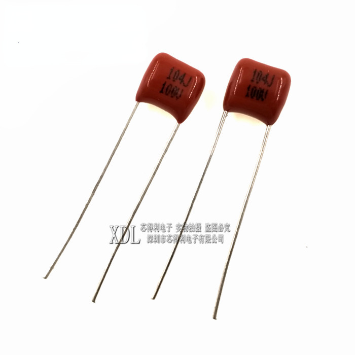 Cbb Capacitor 100V 104 100NF 0.1 UF 63V 104 ตัวเก็บประจุฟิล์มโลหะ Pitch ...