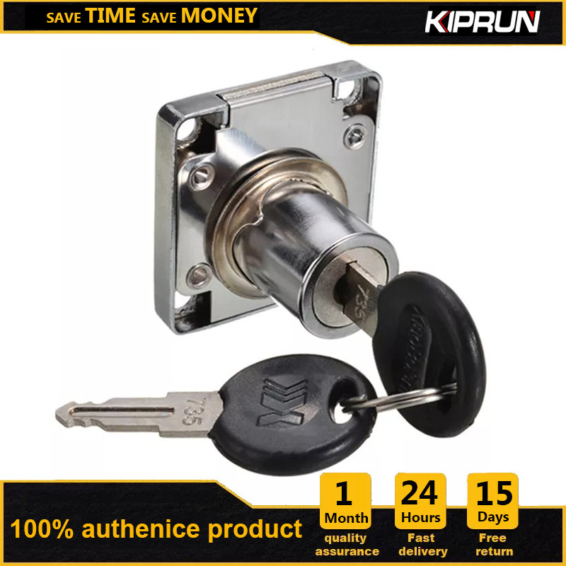 KIPRUN Drawer Lock with 2 Keys Lock Locker Furniture Hardware Door ...