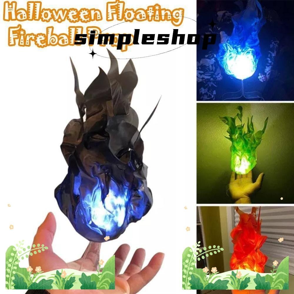 Simple Ghost Fire โคมไฟ, Reusable Party Decor Floating Fireball, ทนทาน ...