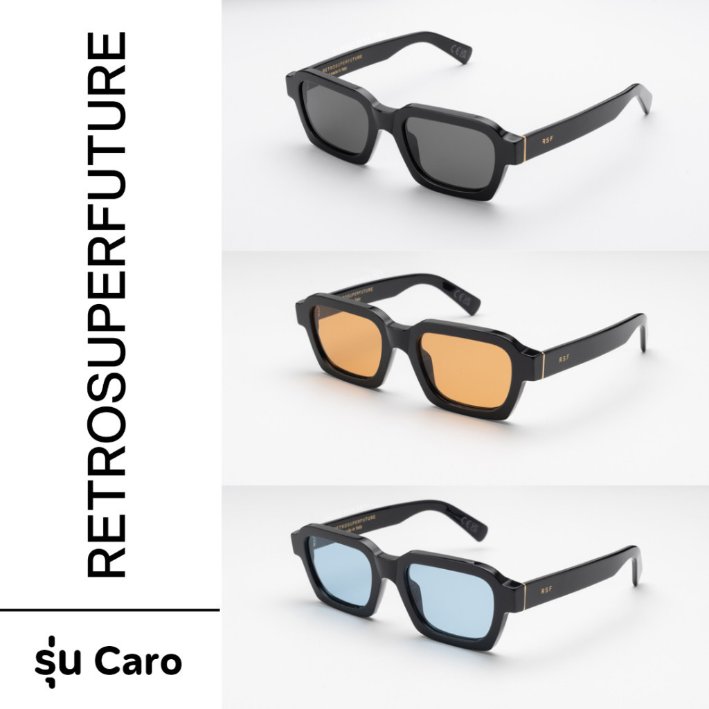 ฮิต แว่นกันแดด SUPER CARO RSF RETROSUPERFUTURE ของแท้ พร้อมรับประกันศูนย์ไทย | Shopee Thailand