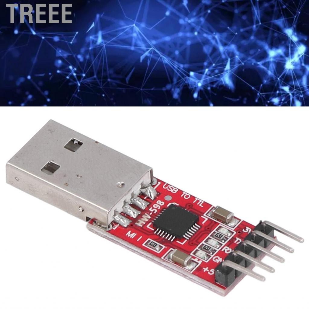 Treee CP2102 โมดูล USB เข้ากับ TTL พอร์ตอนุกรม Flash STC Downloader | Shopee Thailand