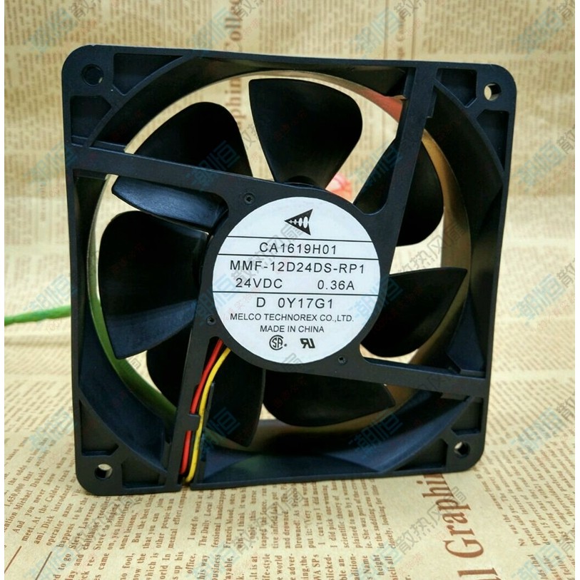 Mitsubishi MMF-12D24DS/12F24DS-RP1/CP1/RM1 24V พัดลมระบายความร้อนอิน ...