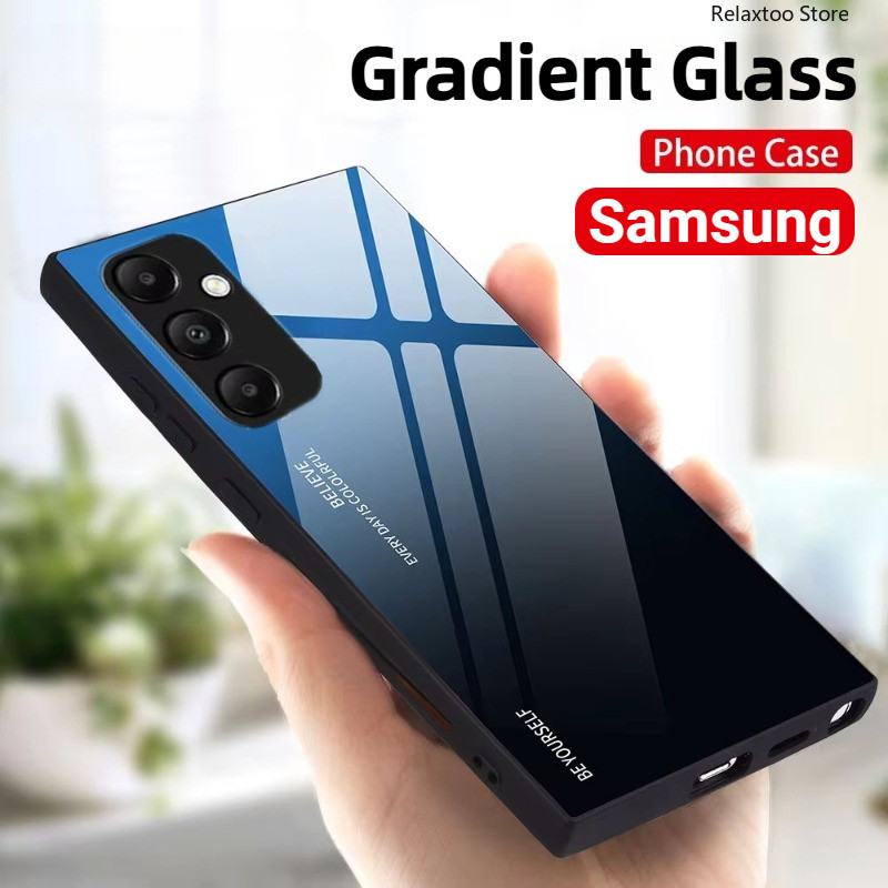 SAMSUNG Gradient กระจกนิรภัยสําหรับSamsung Galaxy A56 A36 A26 A16 A55 ...