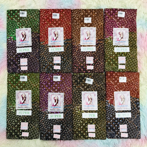 โซเฟีย ผ้าบาติก ตรา KUNIDA SUPER เย็บเรียบร้อย ลวดลายผ้าปาเต๊ะ สีสัน ...