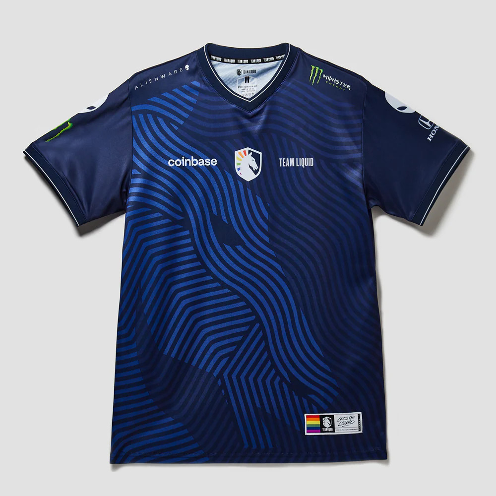 2024 TEAM LIQUID OFFICIAL PRIDE JERSEY - NAVY Valorant และ League of ...