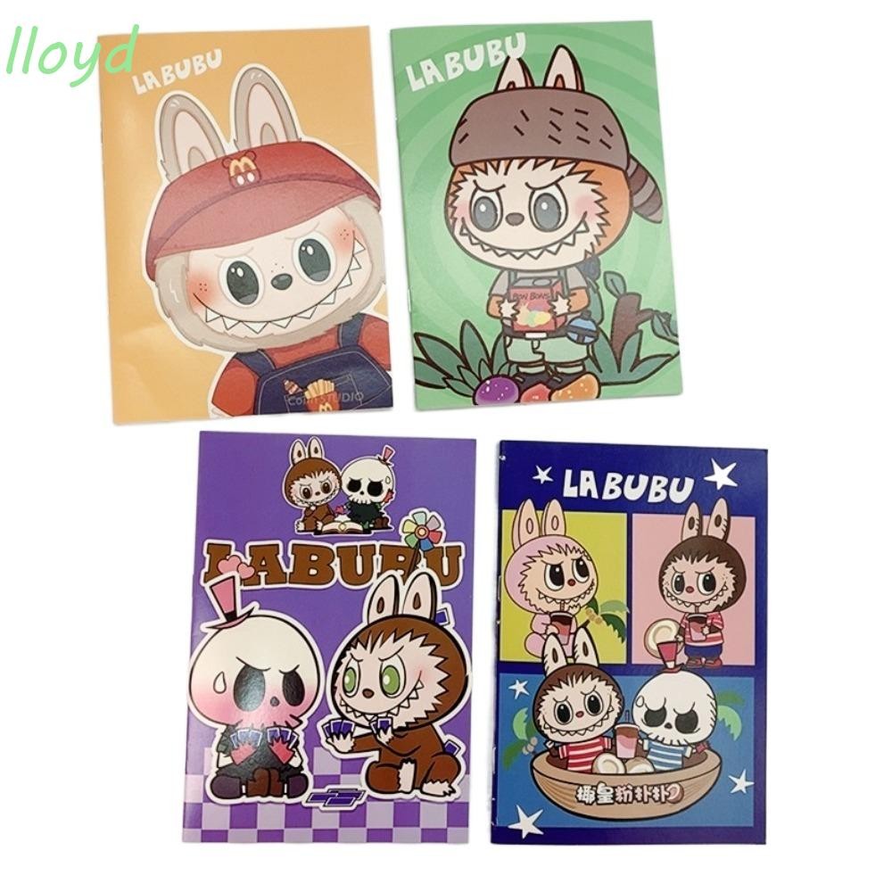 Lloyd Labubu Notebook, สีสุ่มบันทึก Labubu A5 Coil Book, Sketchbook แบบ ...