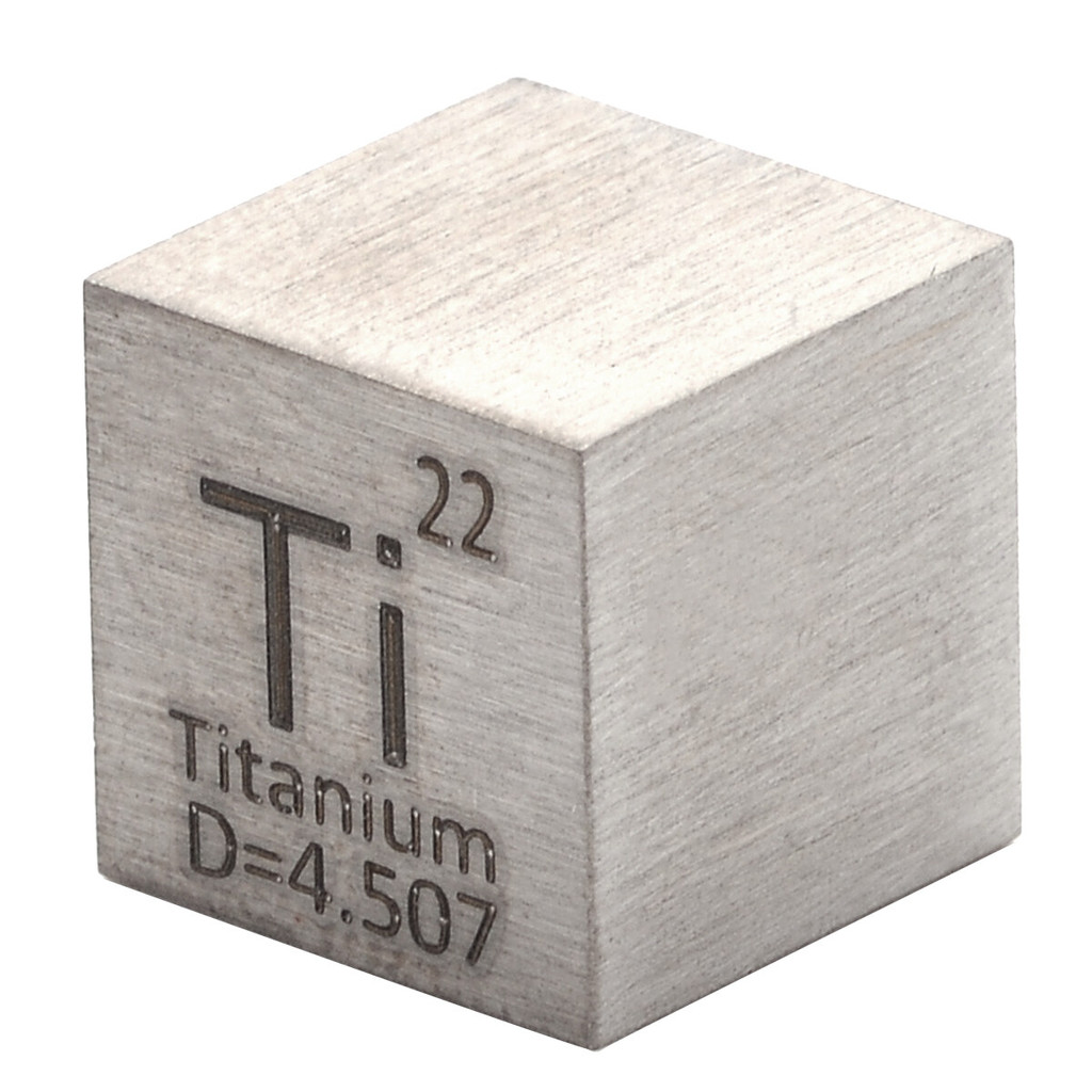 Titanium Cube Ti 995 องค์ประกอบ Cube Pure 10 มม.ความหนาแน่น Cube ...