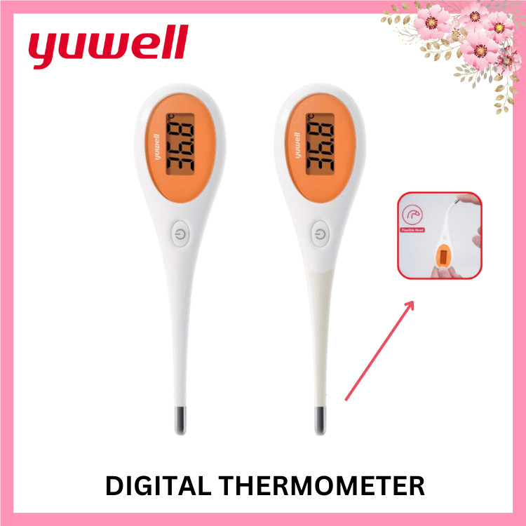 Yuwell Thermometer Digital ปรอทวัดอุณหภูมิร่างกาย แบบดิจิตอล YT310 ...
