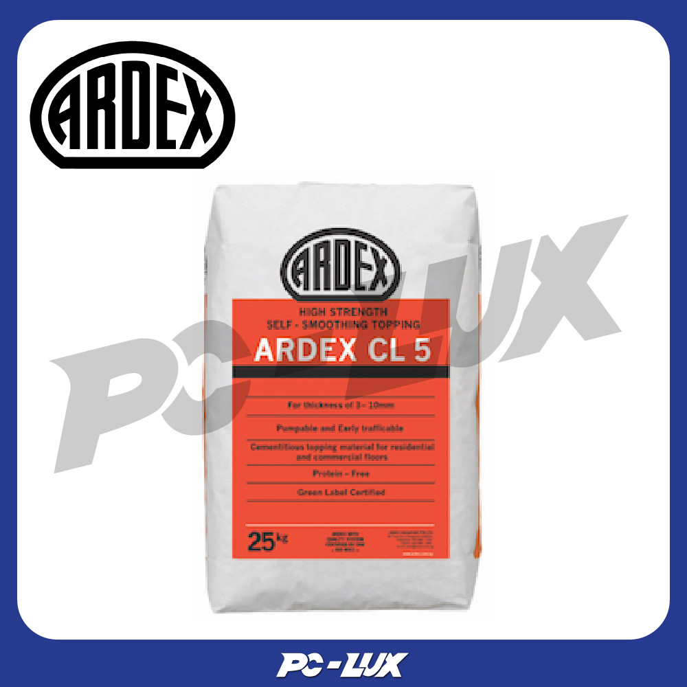 ARDEX CL 5 ท็อปปิ้งปรับระดับชนิดทนทานสูง 25 กิโลกรัม | Shopee Thailand
