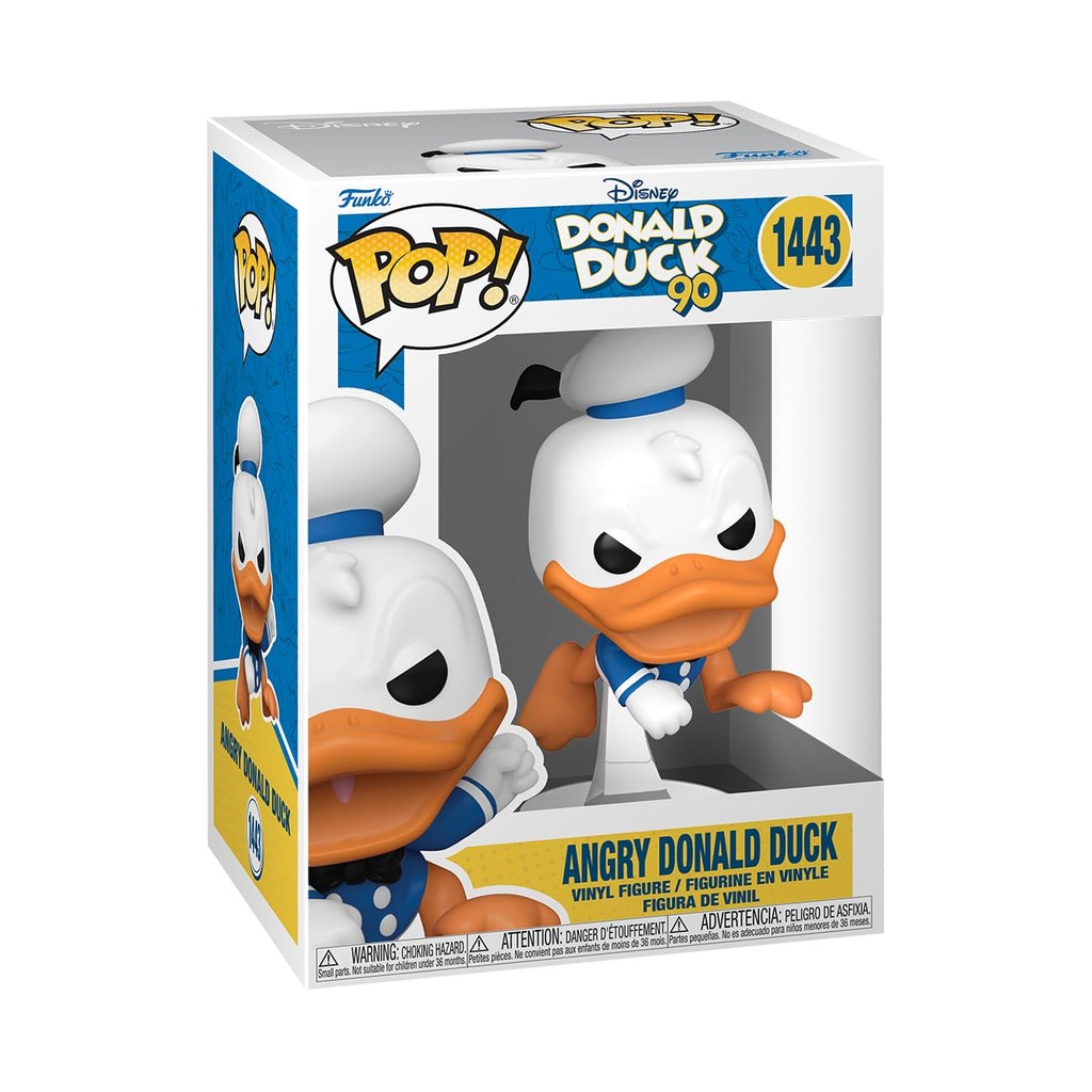 ฟิกเกอร์ Disney Donald Duck ANGRY 90th Anniversary Funko!POP Disney ...