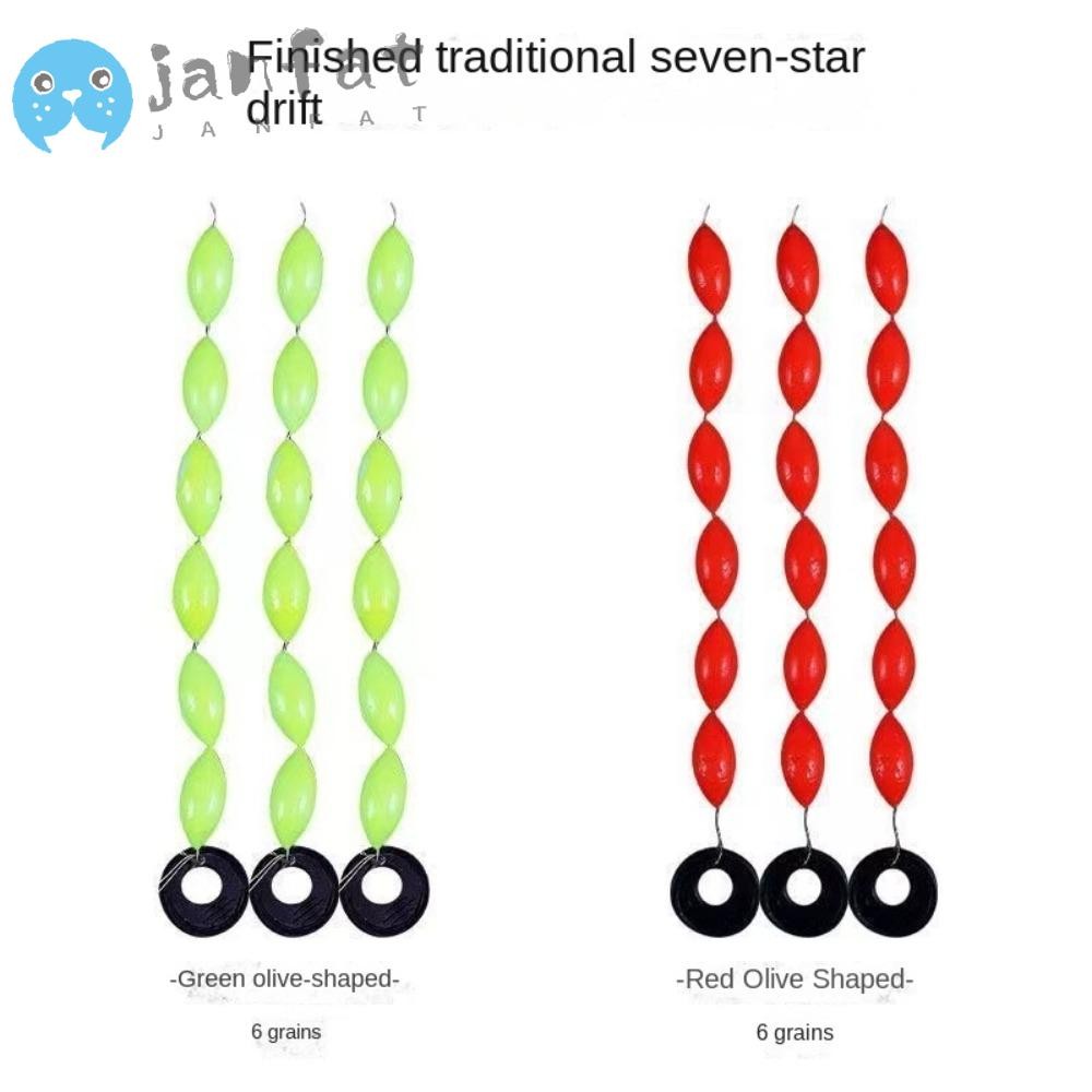 Janfat 300 ชิ้น/50 แพ็คตกปลา Bobber Stopper,โปร่งใสลอยยาง Bean,ทนทานสูง ...