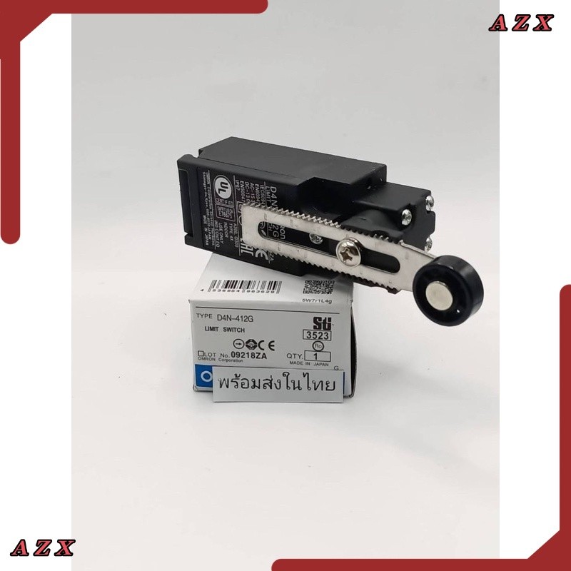 แท้ D4N-412G ยี่ห้อ Omron Limit Switch ของใหม่ มือ1 มีสินค้าพร้อมส่งใน ...