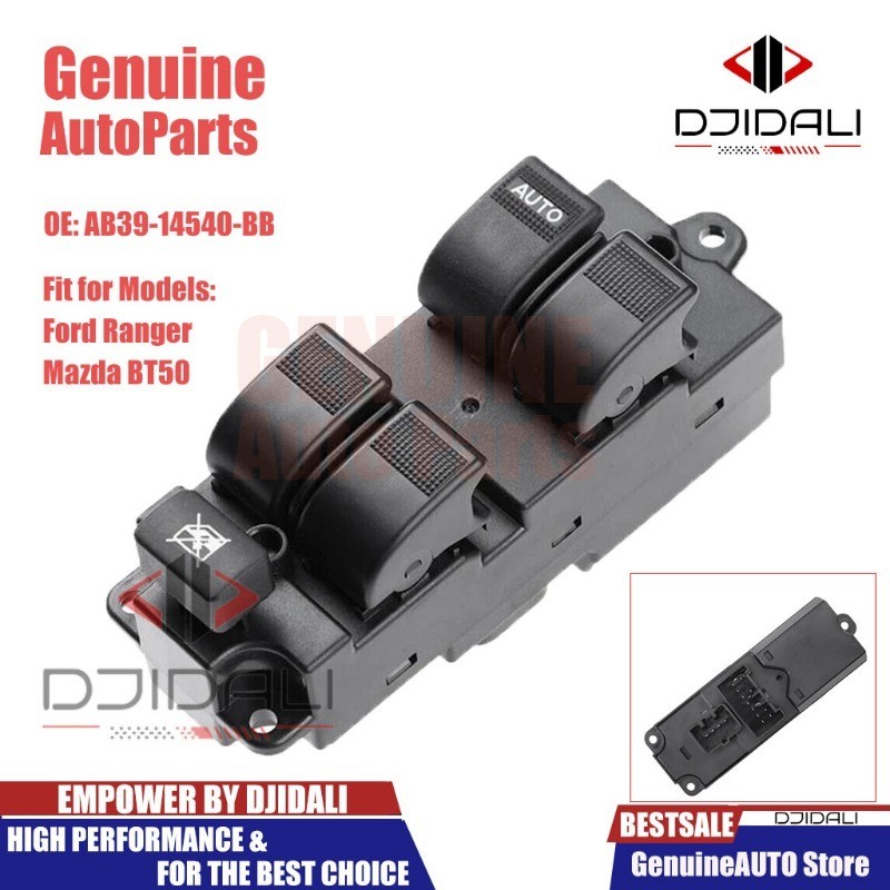 สวิตช์กระจกไฟฟ้าด้านหน้าซ้าย Ford Ranger PX/T6 2012-2018 / Mazda BT50 ...