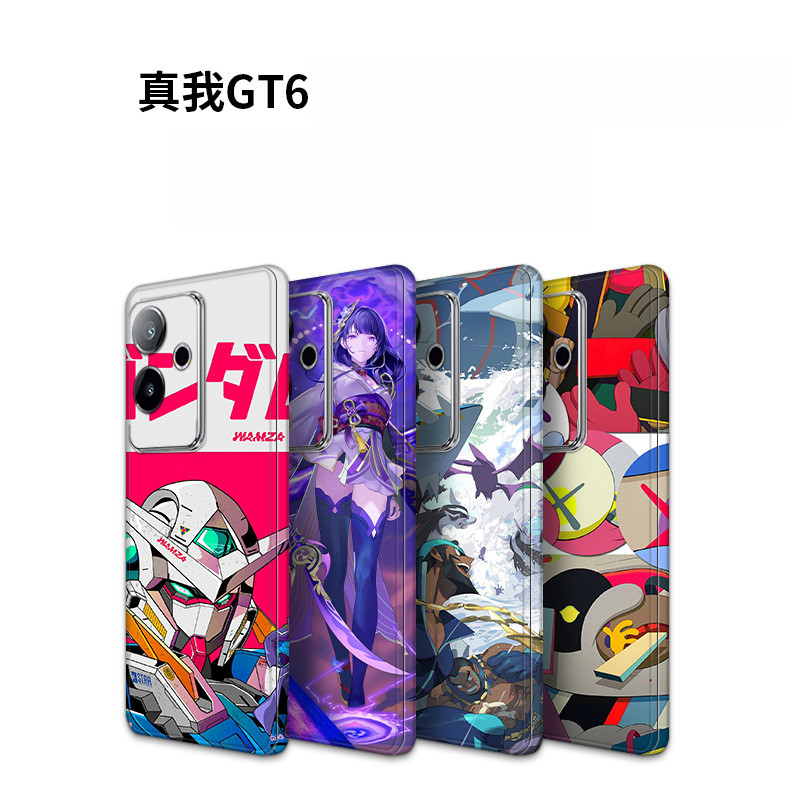 สำหรับ real ME GT6ชิ้นเดียวรวมทุกอย่างฟิล์มป้องกัน F rosted 3เมตรวัสดุ ...