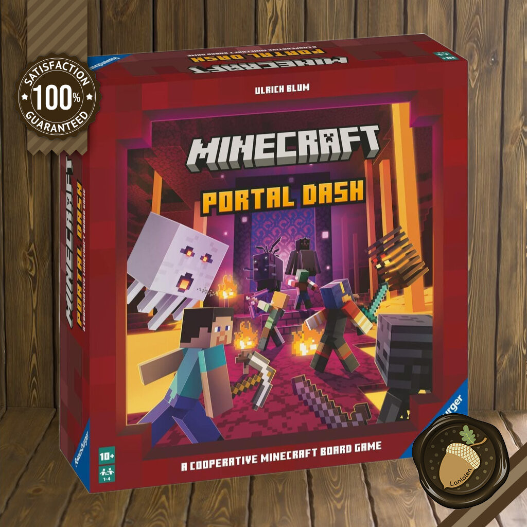 Minecraft: Portal Dash Board Game บอร์ดเกม | Shopee Thailand