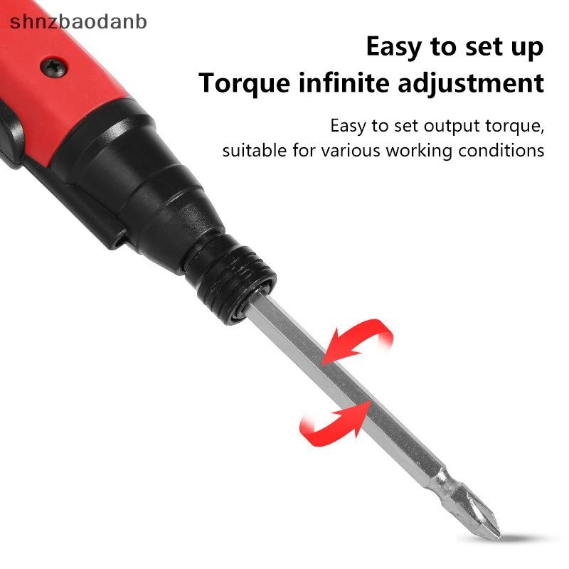 [shnzbaodanb] ไขควงไฟฟ้าขนาดเล็กมัลติฟังก์ชั่นไขควงไฟฟ้าแบบพกพาไขควงแบบชาร์จไฟได้ TH | Shopee ...