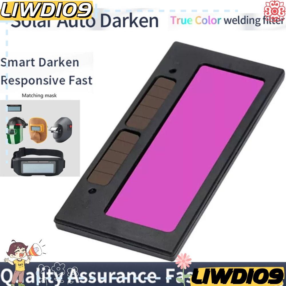 LIWD Eyes Protector,แผง LCD สีสัน Auto Darkening เชื่อมหมวกนิรภัย,แบบ ...