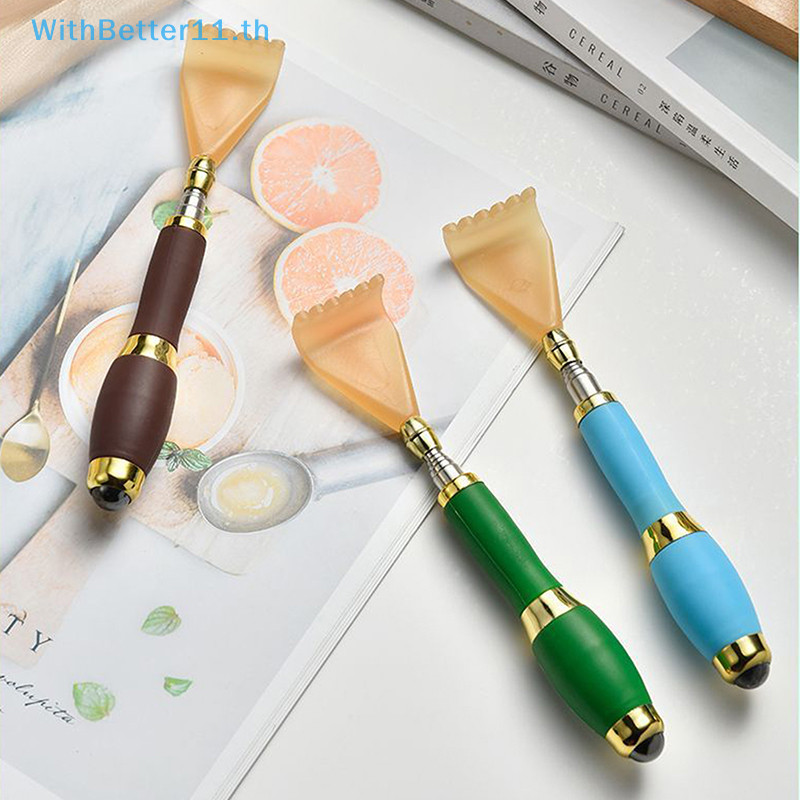 Better แบบพกพา Back Scratcher Telescopic Scratching นวดกลับ Scraper ...
